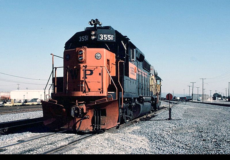 WP 3551 sits at Spence street